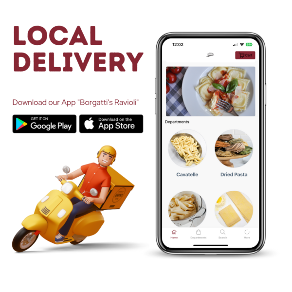 Delivery & Pickup – Borgatti's